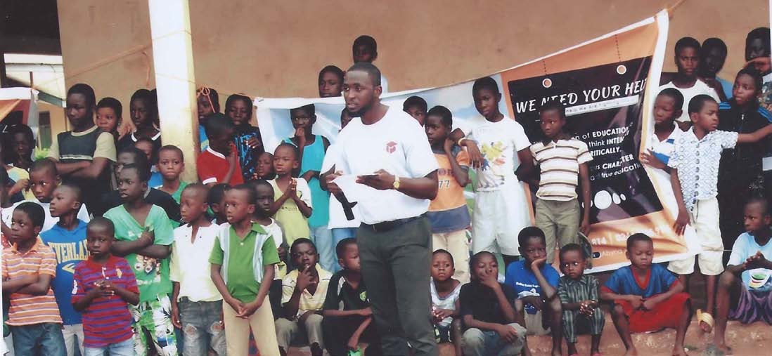 Thomas Osei Helps Hometown Kids in Ghana - NYCHA Now