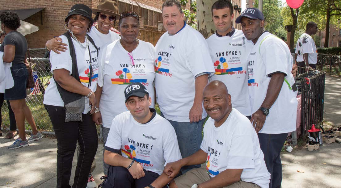 Fence Painting Shows Community Cares - NYCHA Now