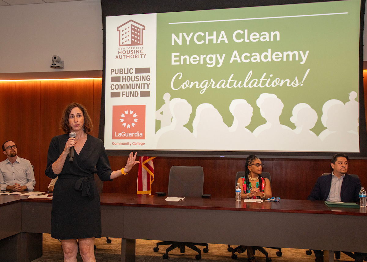 First Cohort of NYCHA Clean Energy Academy Graduates - NYCHA Now