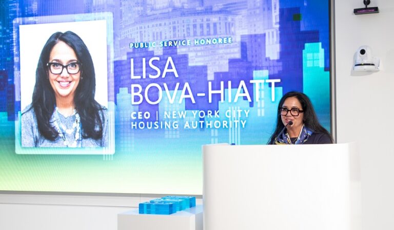 NYCHA CEO Honored with Salvadori Center’s Public Service Award - NYCHA Now