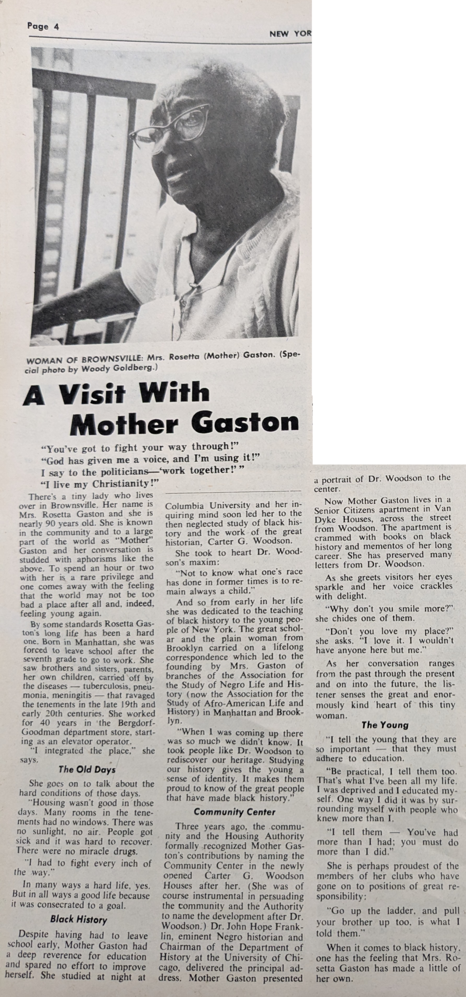 Black History Lived Here: Stories from The NYCHA Journal Archives ...